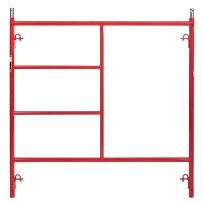 5'x 5' Red Scaffolding • 1 5/8" diameter tube NEW Scaffold - Waco Style ...