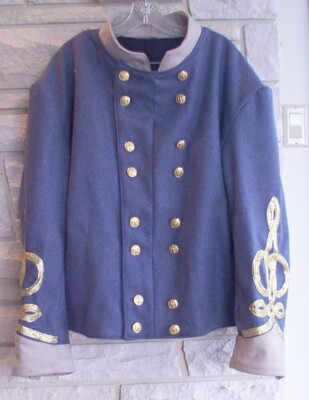 Confederate General's Cadet Gray Shell Jacket, Civil War, New | eBay