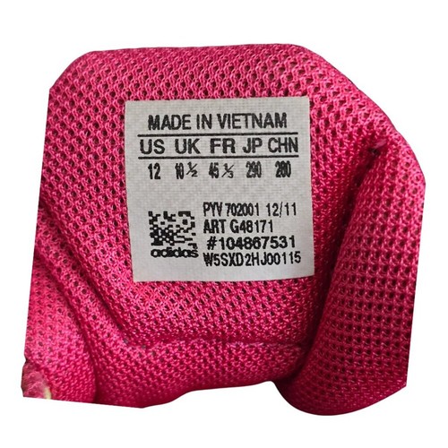 Adidas Jett Breeze Gray Pink Running Trainer Sneakers Women's Shoes 12 ...