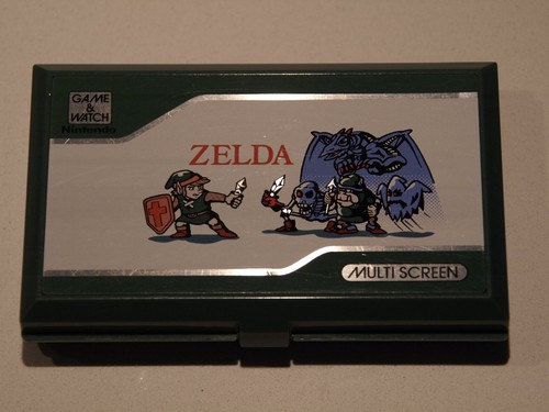 RARE Zelda NINTENDO Game & Watch VINTAGE Handheld LCD Original 1989 ...