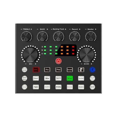 Pro Audio Equipment Sound Card Musical Instruments V8S Live Sound Card ...