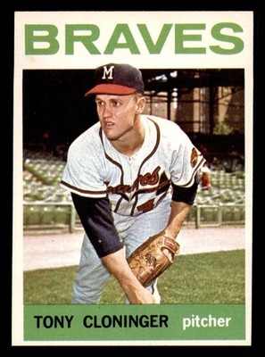 1964 Topps #575 Tony Cloninger Near Mint+ Braves High # ID:349005 | eBay