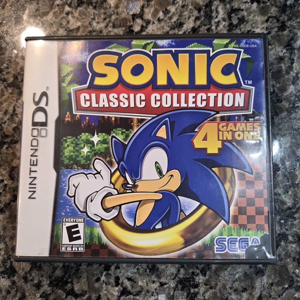 Sonic Classic Collection (Nintendo DS, 2010) Brand NEW Factory Sealed ...