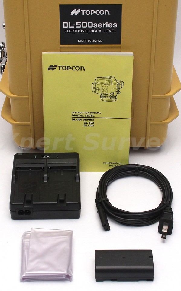 Topcon DL-502 Electronic Digital Level DL502 | eBay