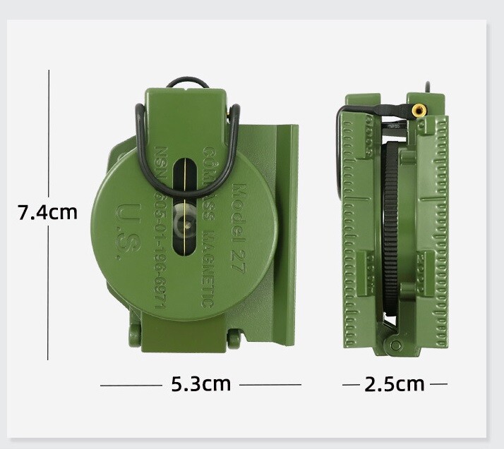 Cammenga US Military Compass Model Lensatic With Pouch Case | eBay