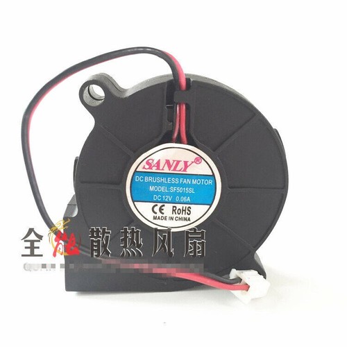 1PC SANLY SF5015SL 5015 5CM 12V 0.06A blower #E6* | eBay