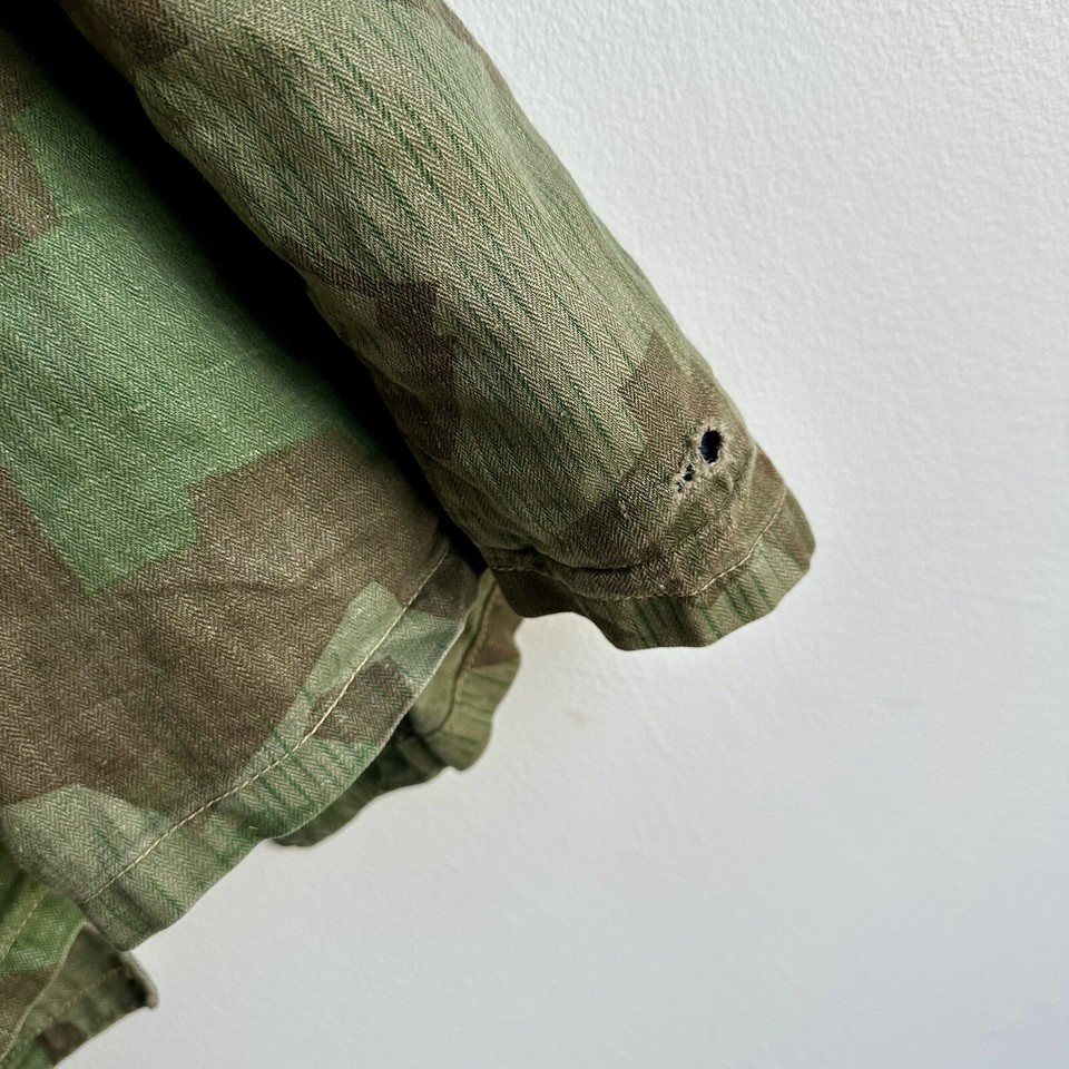 WWII German Field Division HBT Splinter Camo Jacket Original | eBay
