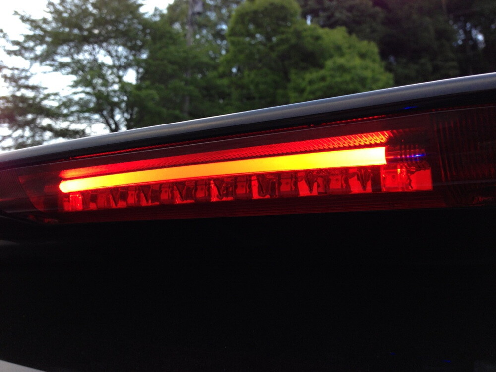 Red Lens 9-LED 3rd Brake Light Assy For Toyota 4Runner Highlander Prius ...