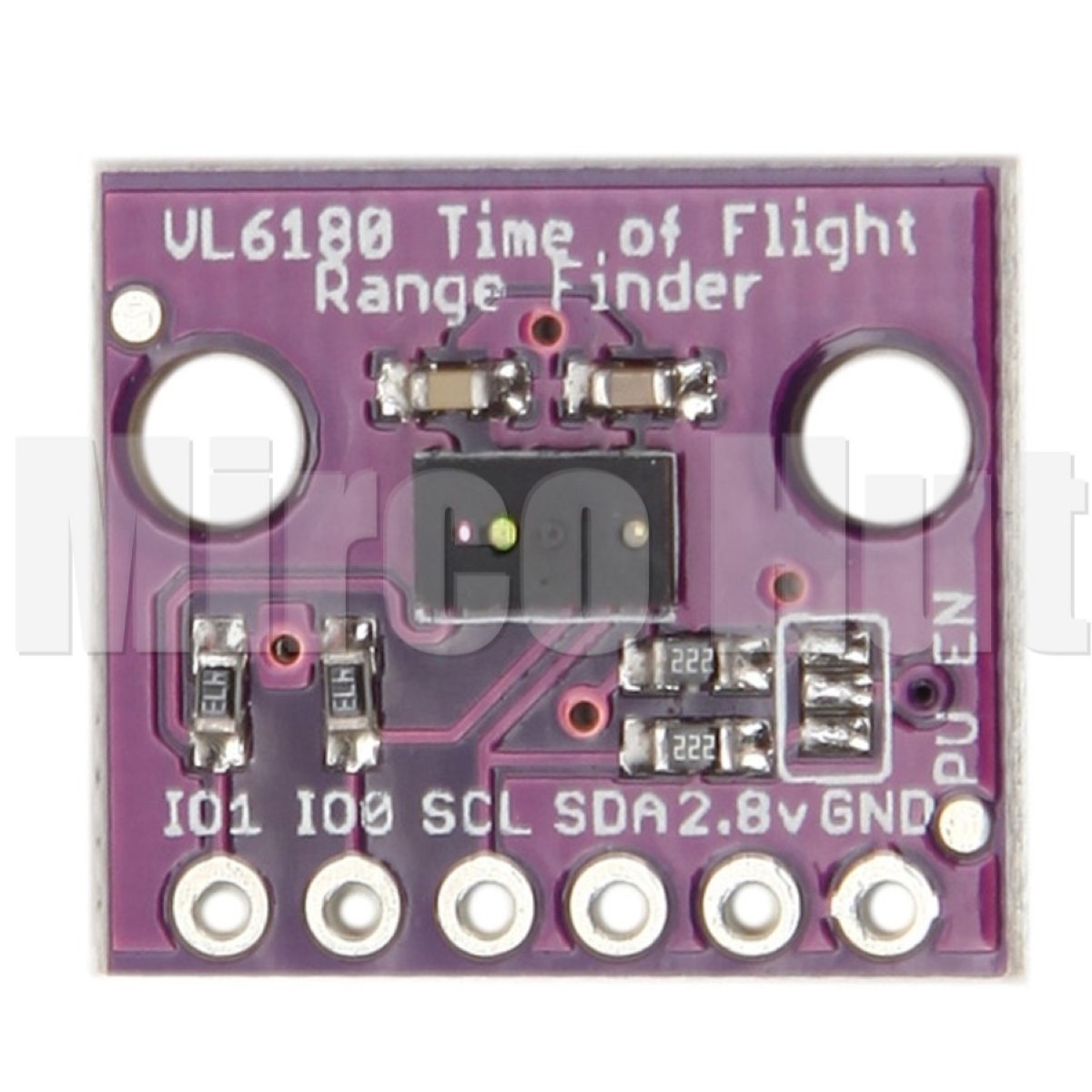 VL6180 I2C Time-of-Flight ToF Ranging Distance Sensor 850nm Laser ...