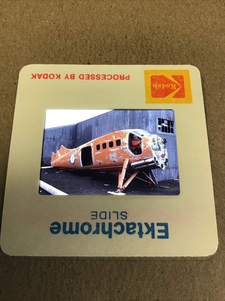 35mm SLIDE - 1984 ANTARCTICA Survey Airplane Shell Body MM3.#2.503 | eBay