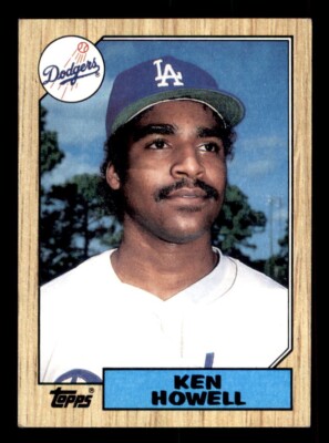 1987 Topps Baseball #477 Ken Howell NM or better *ca1 | eBay