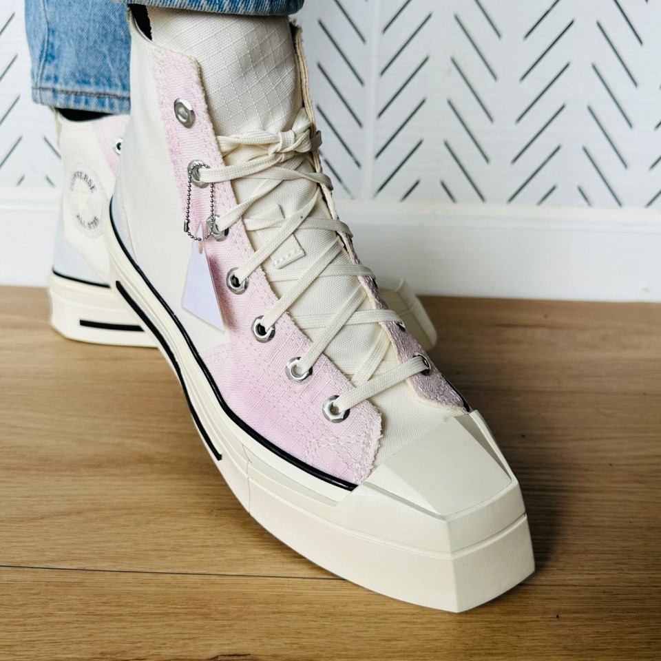 ⭐Women Shoes Converse Chuck 70 de luxe Squared Hi Top Sz 8.5 Pink ...