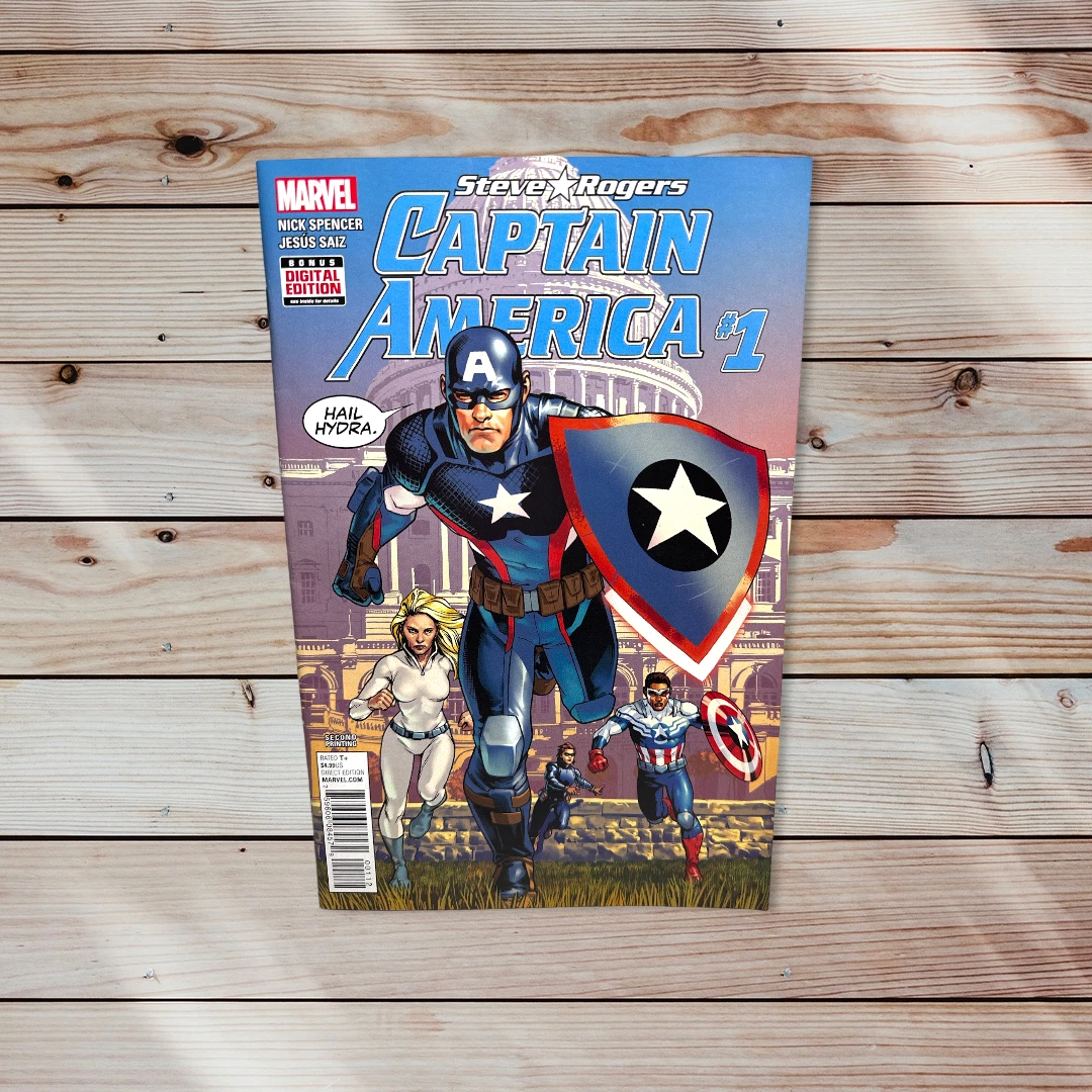 Captain America Steve Rogers Comic