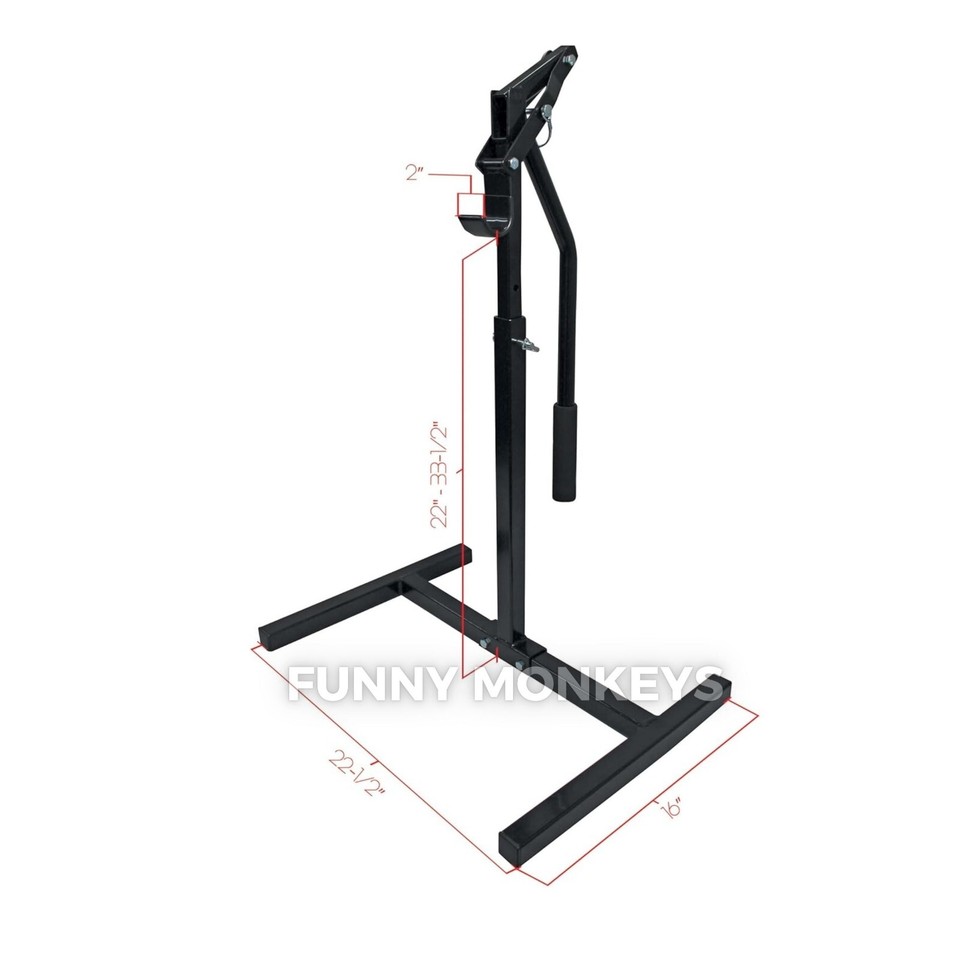 Snowmobile Lever Lift Stand Jack Front/Rear Bumper Sled Maintenance ...