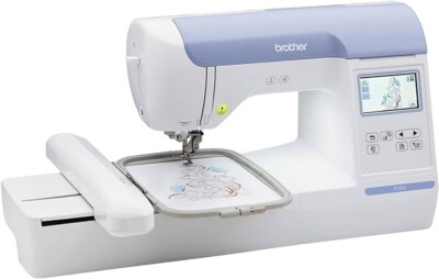 Brother Embroidery Machine PE800, 138 Built-in Designs, 5" x 7" Hoop ...