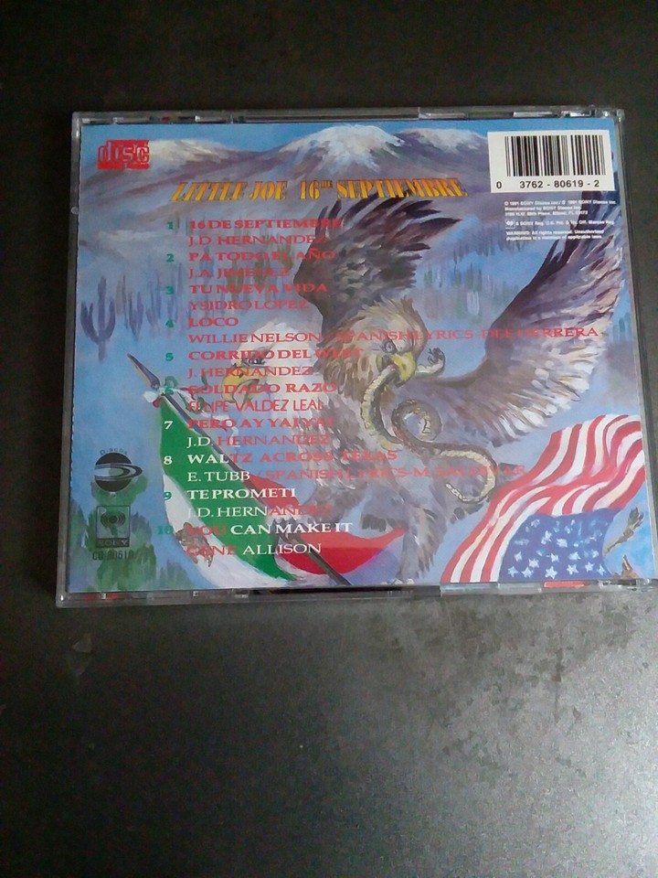 LITTLE JOE CD 16 DE SEPTIEMBRE | eBay