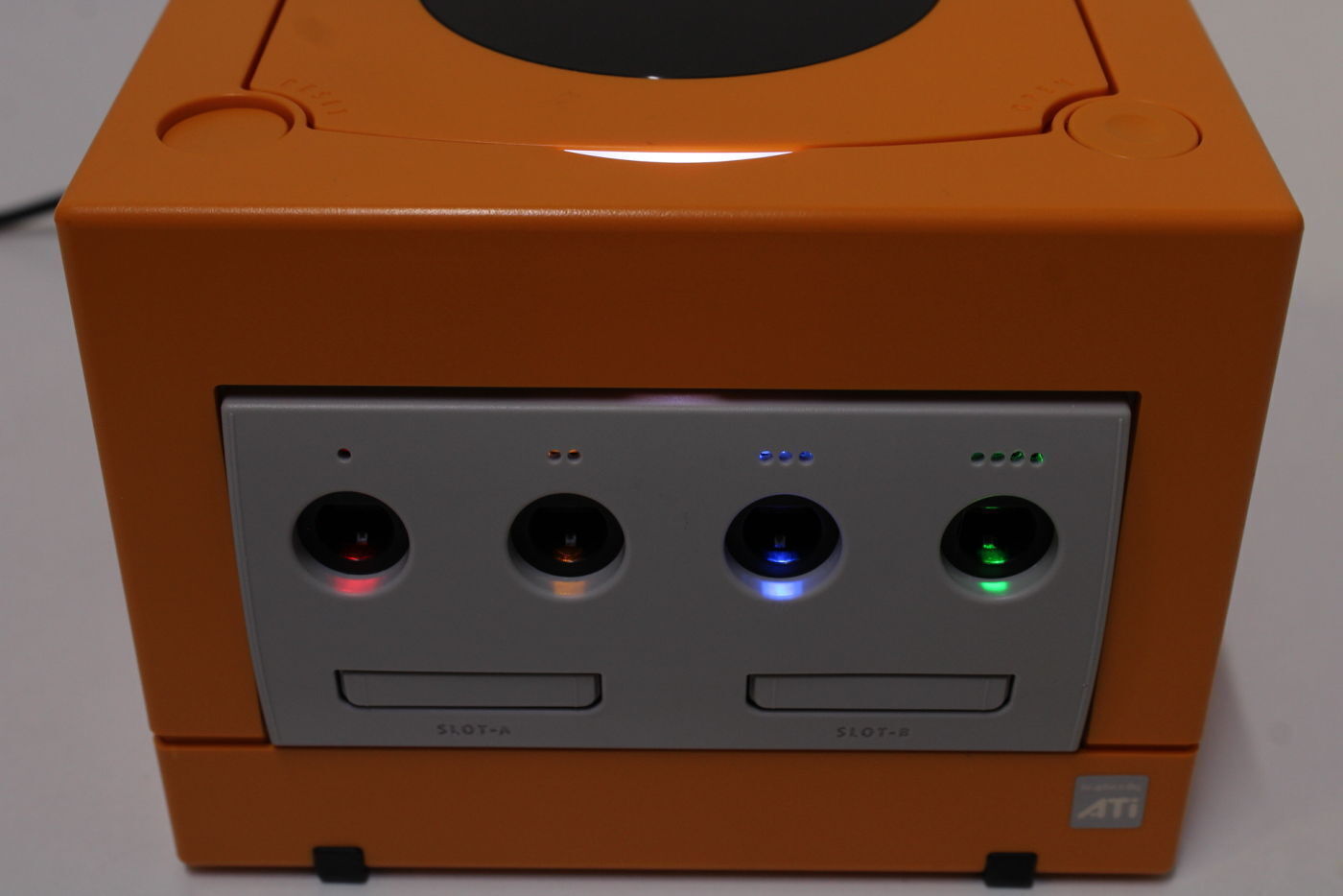 Nintendo GameCube Controller Port Custom LED Face Plate Mod GC NGC ...