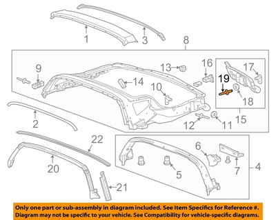 Chevrolet GM OEM 14-18 Corvette Roof-Rear Bracket Rivet 9418420 | eBay