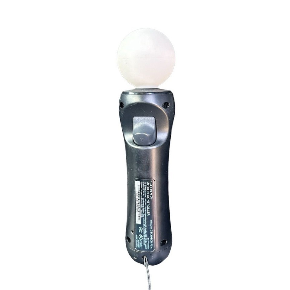 Sony PlayStation Move Motion Controller Black for PS3 & PS4 with ...
