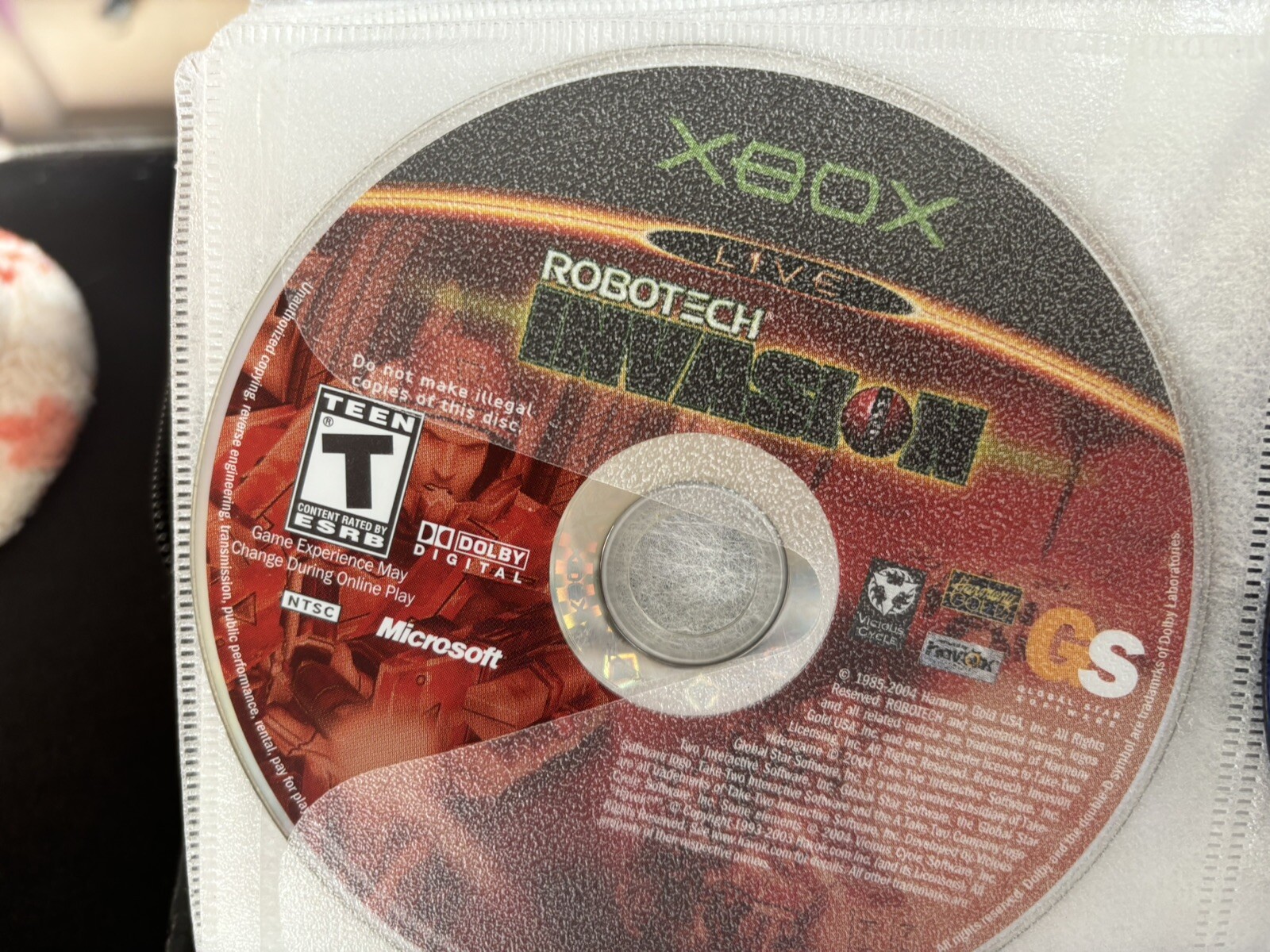 Robotech: Invasion Game for Original Xbox Disc Only USA Version ...