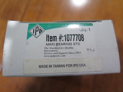 IPD Main Bearing 1077708 STD fits Caterpillar (6D-3) | eBay