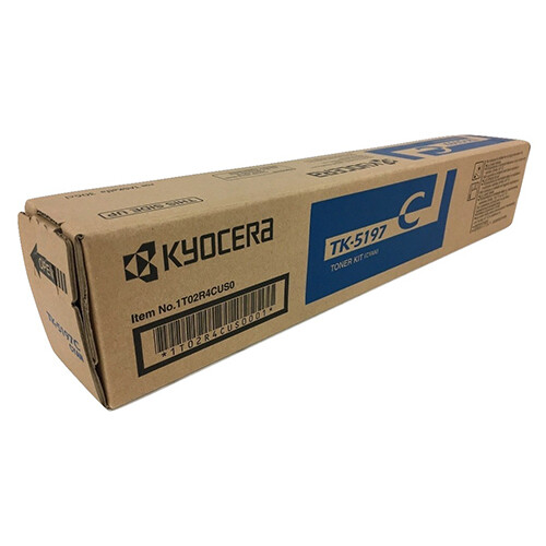 Kyocera TASKALFA 306Ci (TK-5197C) Cyan Toner Crtg Standard Yield (7,000 ...
