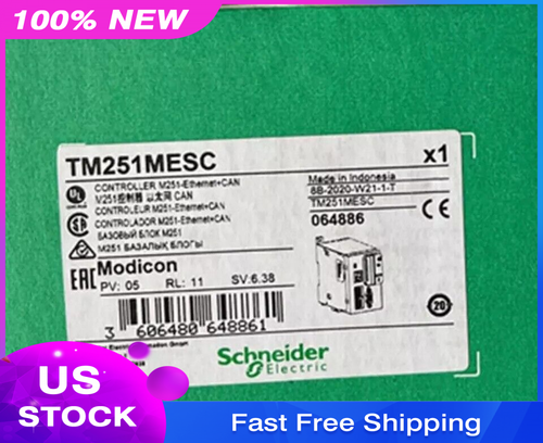 Schneider Electric TM251MESC Modicon M251 Logic Controller 2 Ethernet ...