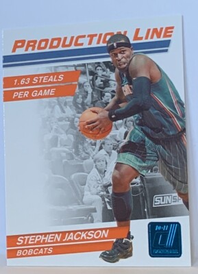 Stephen Jackson 2010-11 Donruss Production Line INSERT # 3/49 2.1 | eBay