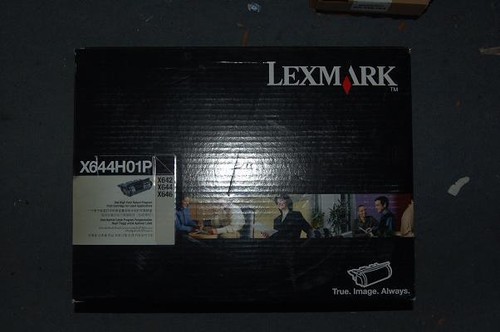 Genuine Lexmark X644H01P High Yield Black X642 X644 X646 21,000 Pages ...