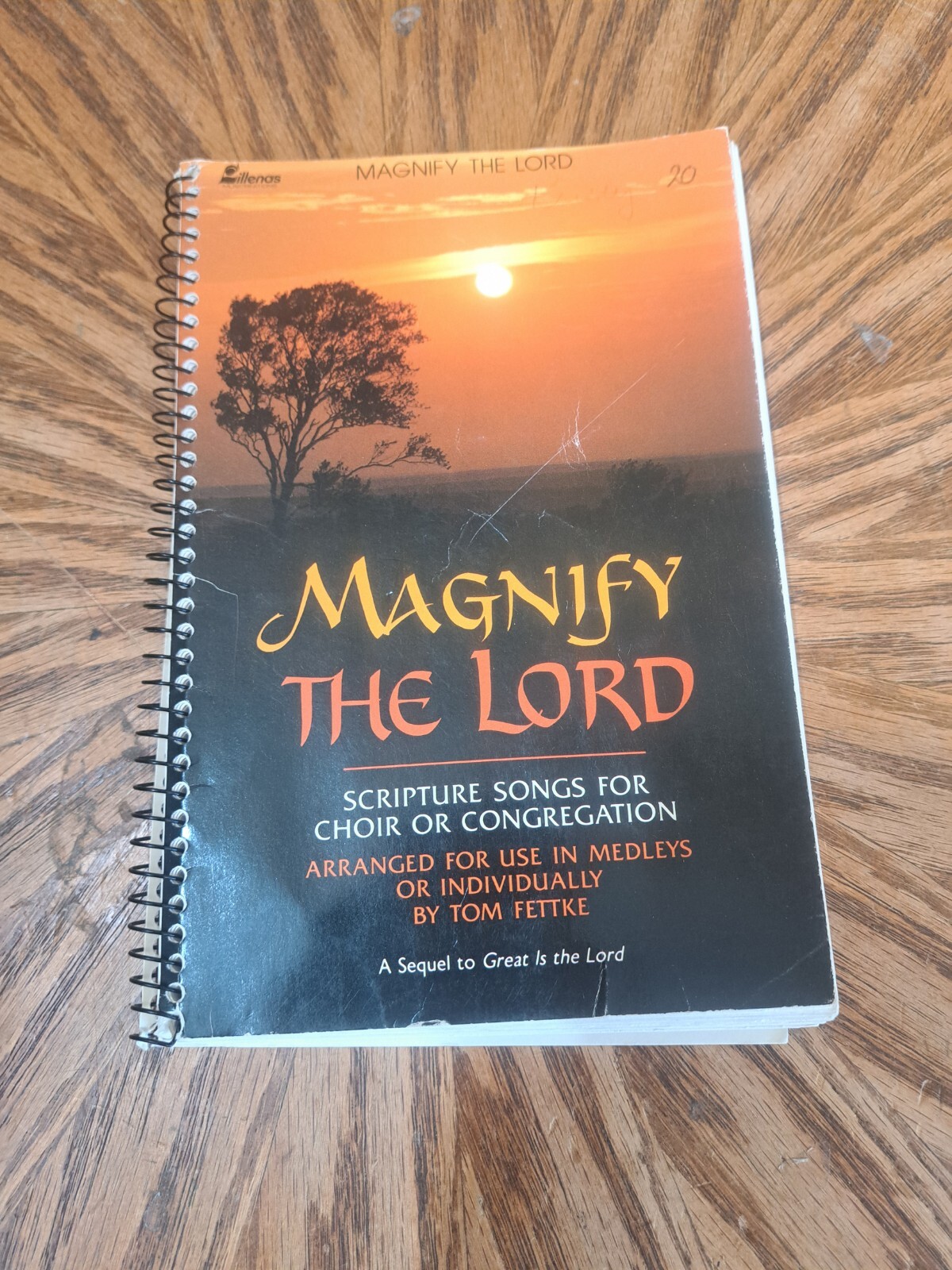 Magnify the Lord Scripture Songs for Choir or Congregation Spiral Bound ...