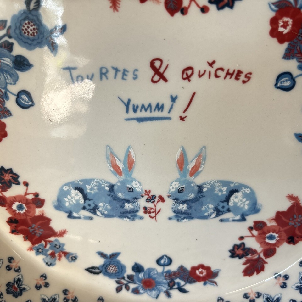 Anthropologie NATHALIE LETE Pie Dish & cake server BIBELOT French ...