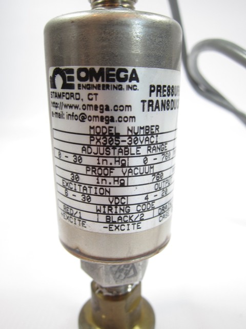 OMEGA PX305-30VACI PRESSURE TRANSDUCER * for sale online | eBay