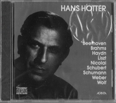 Hans Hotter – Hans Hotter (CD, 1988) | eBay UK