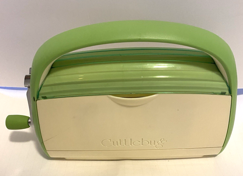 Cricut Cuttlebug Die Cutting Embossing Machine Manual Crank Crafter | eBay