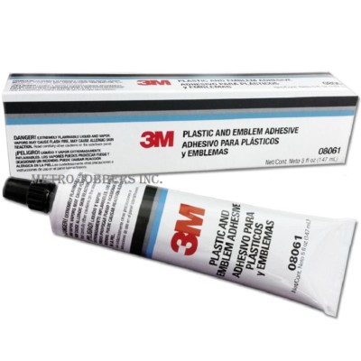 3M 08061 Plastic and Emblem Adhesive 8061 5 Oz. | eBay