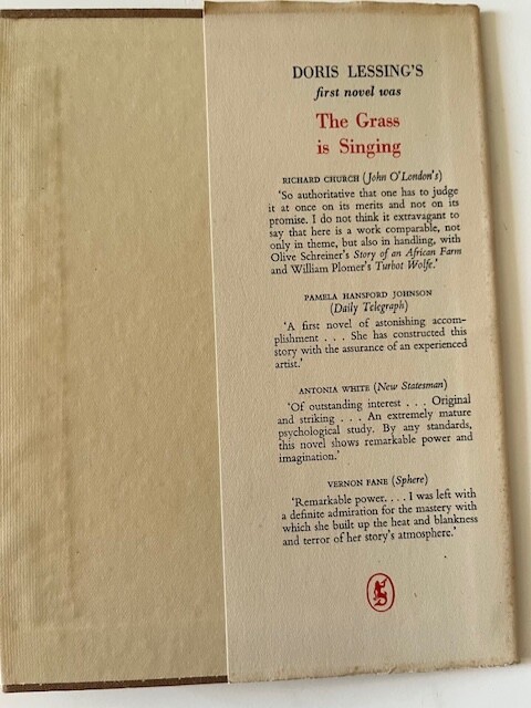DORIS LESSING , THIS WAS THE OLD CHIEF'S COUNTRY , HBDJ, 1ST EDITION ...