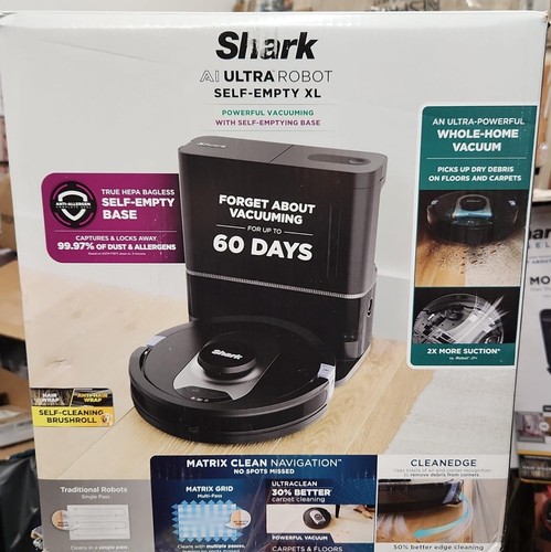 Shark AI Ultra Robot Self Empty XL RV2502AE X3 New | eBay