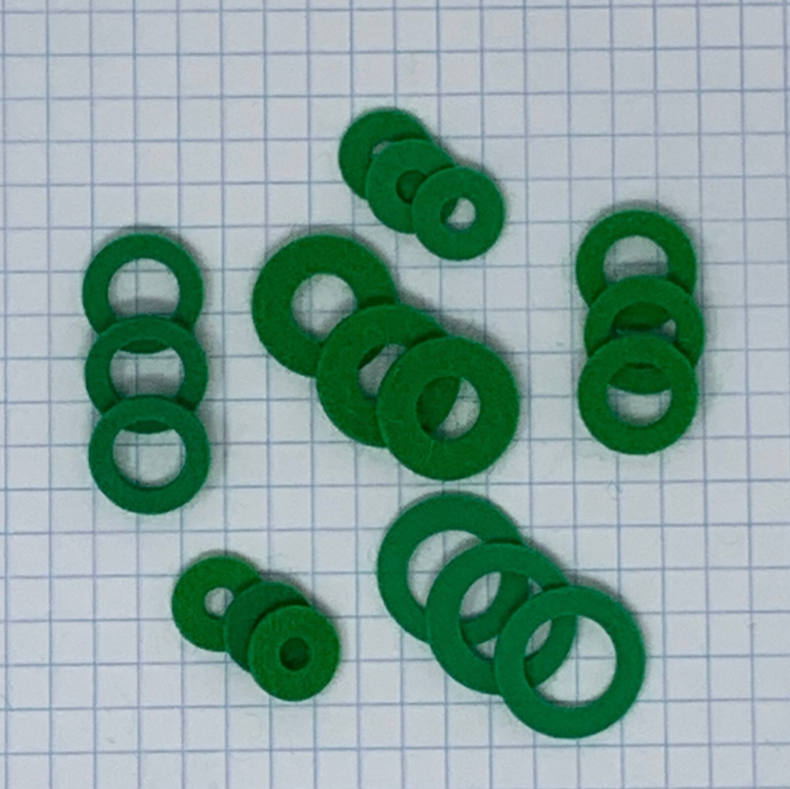 Universal Felts, Cornet, Trumpet, Tuba, Stem, Button, or Top, Green ...