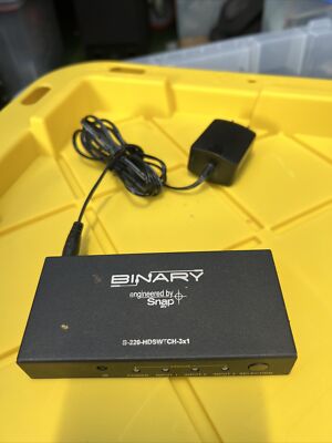Binary 220 HDMI Switcher B-220-HDSWTCH-3x1 | eBay
