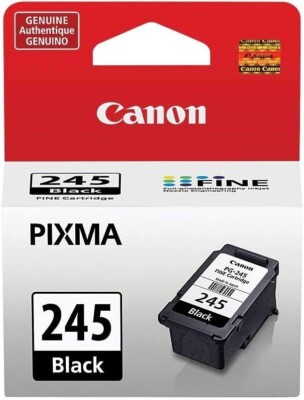 New OEM Canon PG-245 Black Ink Cartridges iP2820, MG2420 Printer | eBay
