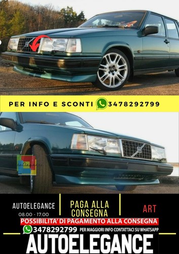 Vorderer Spoiler Untere Stoßstange Für Volvo 940 960 740 760 ABS ...
