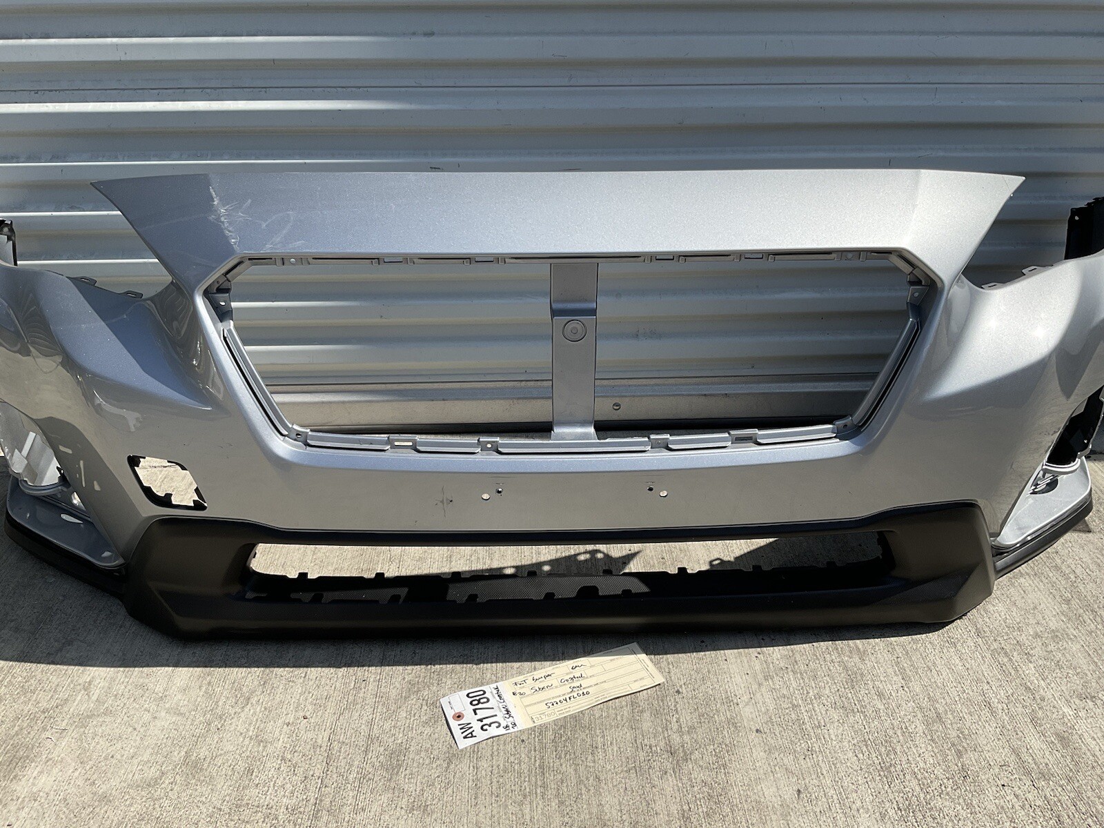 2018 19 2020 SUBARU CROSSTREK FRONT BUMPER COVER OEM | eBay