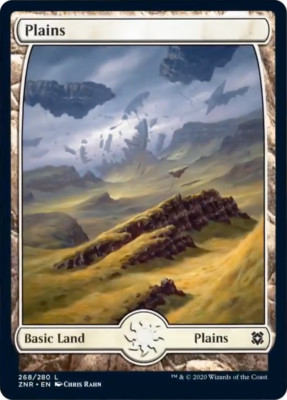 Plains (268) Zendikar Rising PLD Basic Land MAGIC THE GATHERING CARD ...