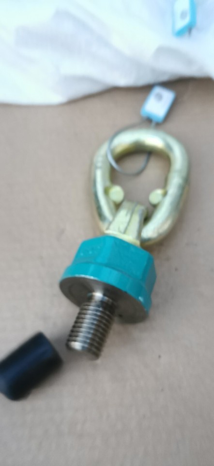 JDT Load Ring Bolt-on Swivel Hoist Rotating Swivel Eye Bolt 2.5 Ton ...