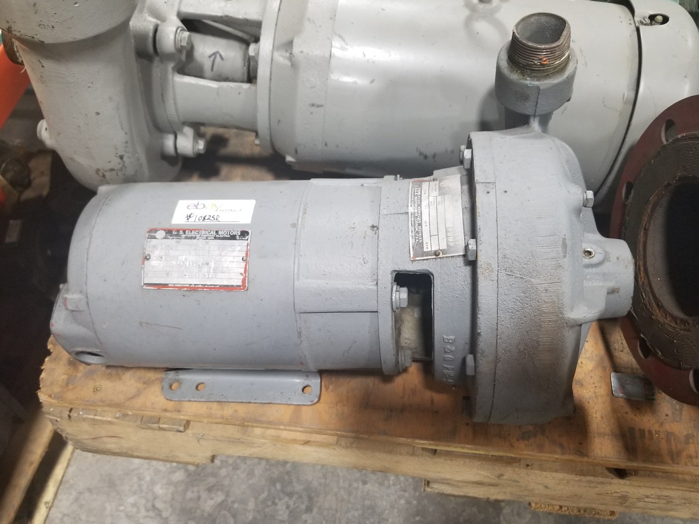 Gossett 1531 Pump US Motors 3hp 3 phase 145JM #1082SRE46PR6 | eBay