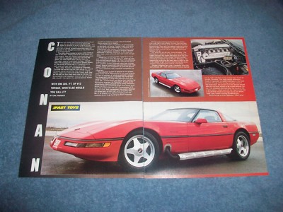 1992 Chevy Corvette V-12 ZR-12 Custom Falconer Powered Vintage Article ...
