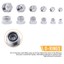 64 Piece ORFS O-Ring Plug and Cap Hydraulic Flat Face Seal Fittings ORS ...