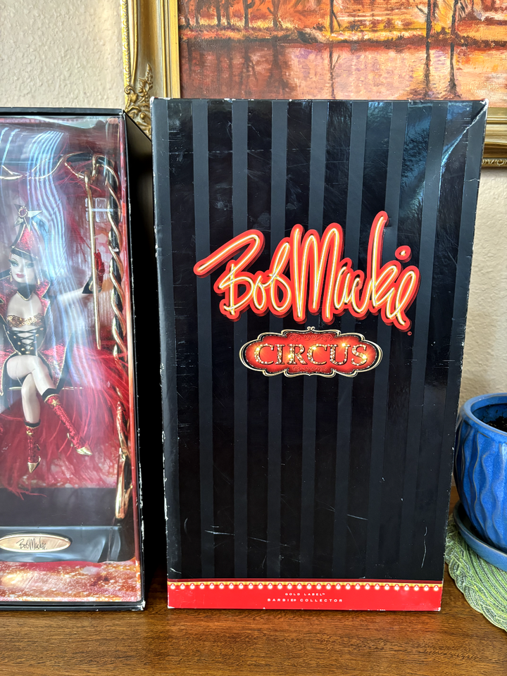 BARBIE COLLECTOR DOLL BOB MACKIE CIRCUS TRAPEZE GOLD LABEL R4542 | eBay