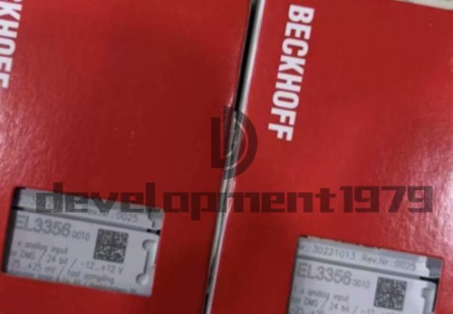 1PCS New BECKHOFF EL3356-0010 EL33560010 PLC module | eBay