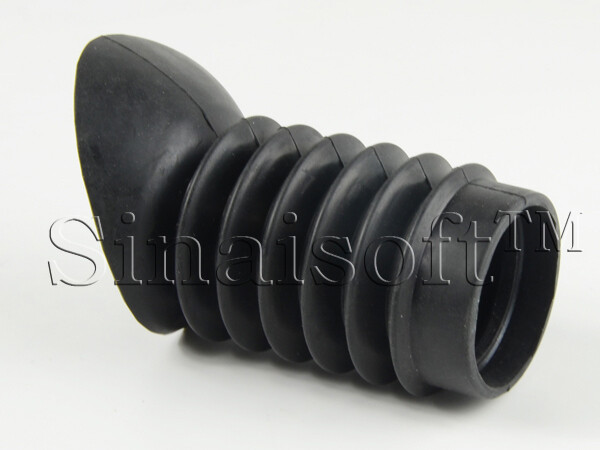 Tactical Hunting Flexible Rifle Scope Ocular Rubber Recoil Cover Eye ...